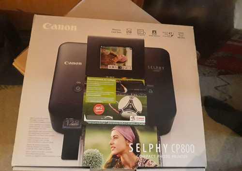 Компактный фотопринтер Canon Selphy CP800