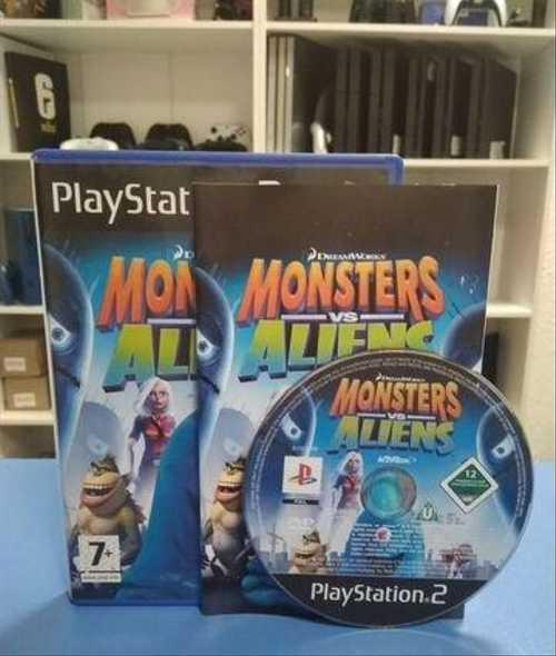 Monsters vs. Aliens для PS2