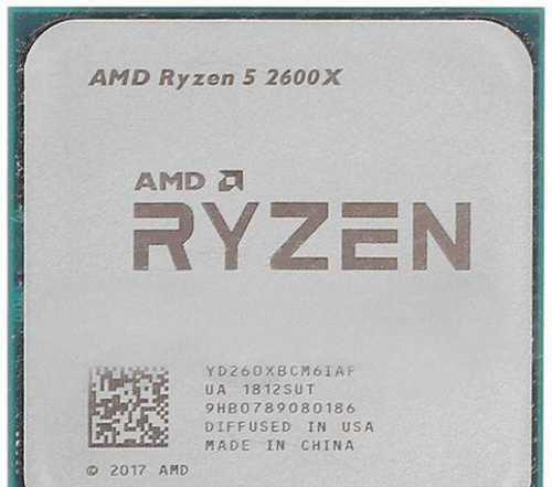 Процессор amd ryzen 5 2600x box обзор