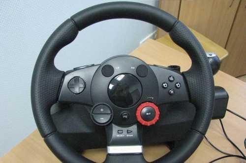 Руль с педалями Logitech Driving Force GT