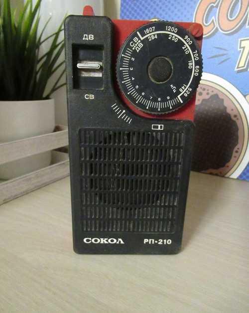 Портативный радиоприёмник "Сокол рп-210"