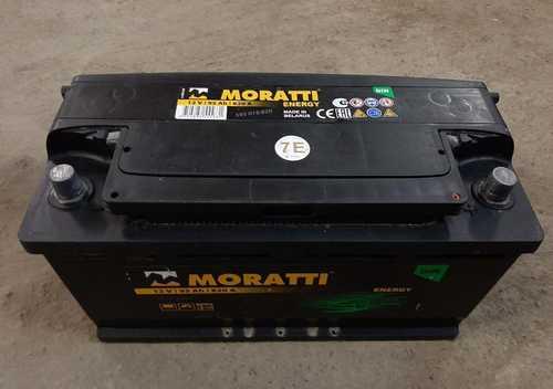 Аккумулятор Moratti 12v 95ah 820a