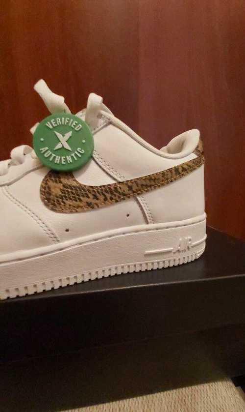 Кроссовки Nike Air Force1 Ivory Snake