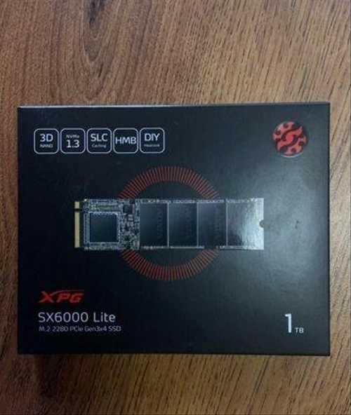 SSD накопитель A-data XPG SX6000 Lite 1TB nvme