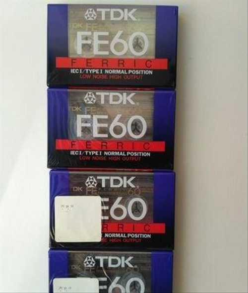 Аудиокассеты TDK FE60 ferric