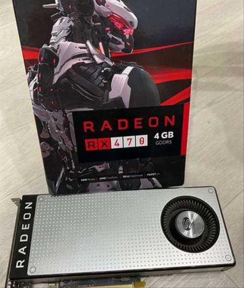 Видеокарта rx470 4gb