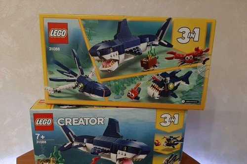 Новый запечатанный Lego Creator 31088 акула