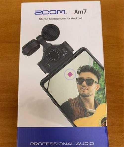 Zoom Am7 стерео микрофон для Android