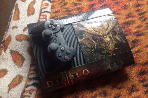Sony PS3 super slim 500Gb винил Diablo