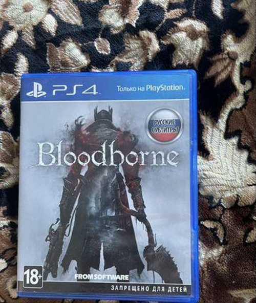 Игра для приставки ps4 blood borne