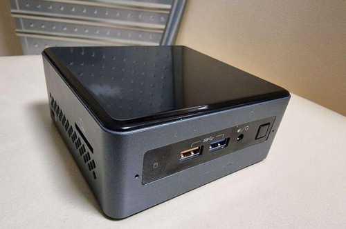 Маленький компьютер Intel NUC7pjyh2