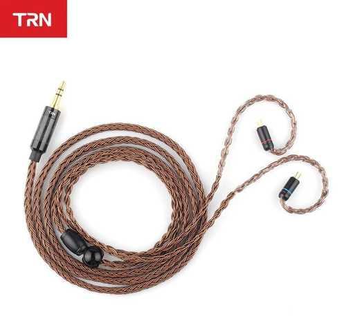 Кабель для наушников TRN T2 3.5mm 2pin 0.75мм