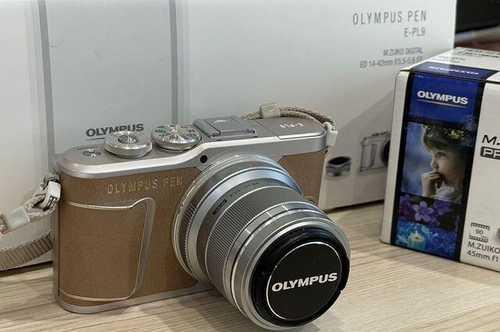 Фотоаппарат Olympus E-PL 9 + M.Zuiko 45 mm f/1.8