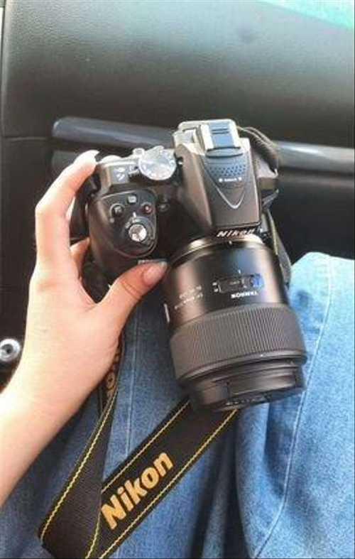 Фотоаппарат Nikon d5300+Tamron 45 mm SP