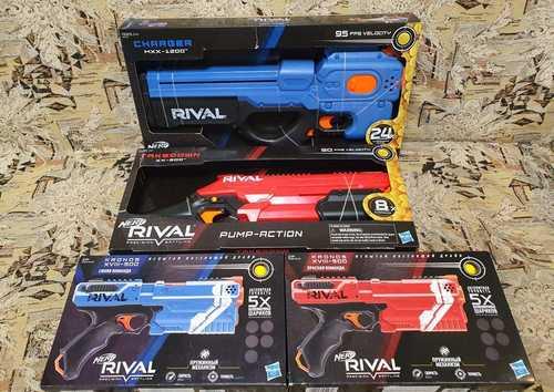 Новые бластеры Nerf Rival