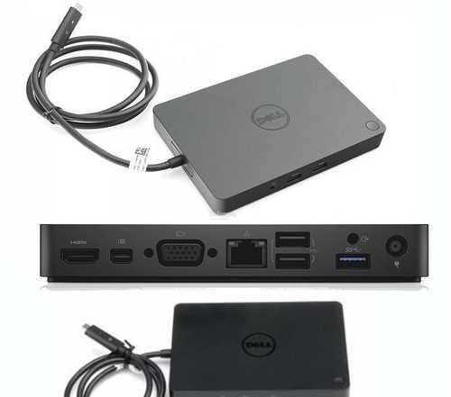 Док станция Dell WD15 (type-c)