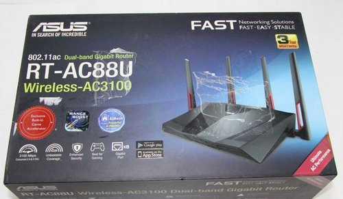 Wi-Fi роутер asus RT- AC88U б/у