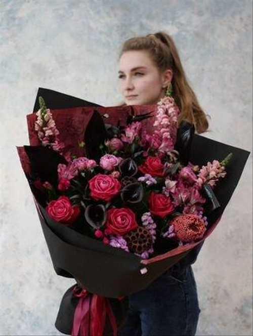 Цветы с доставкой, букет "Аметист"