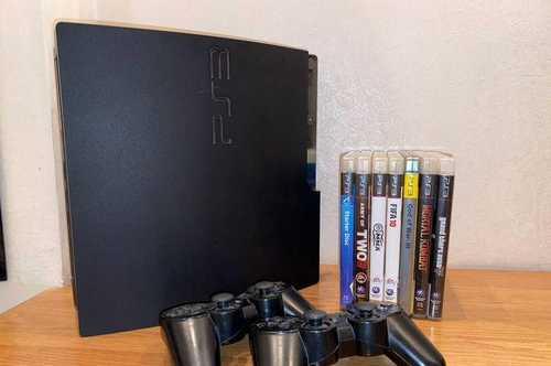 PS3 Slim 160gb (непрошитая 4.76)