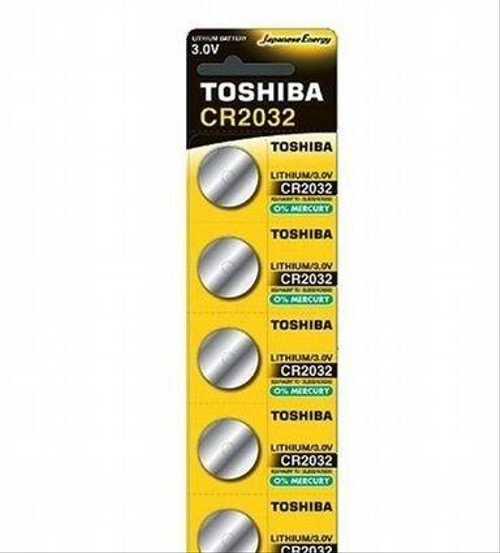 Батарейка CR2032 Toshiba BL5 Lithium 3V опт розн