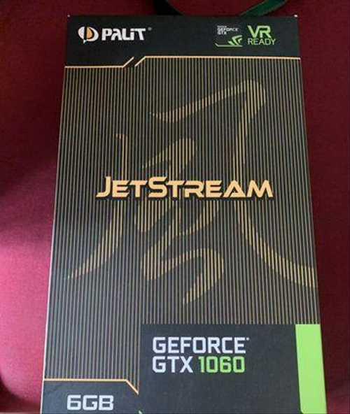 Видеокарта Palit Jetstream 1060 6gb