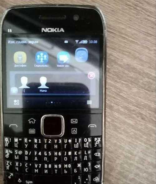 Телефон Nokia E6