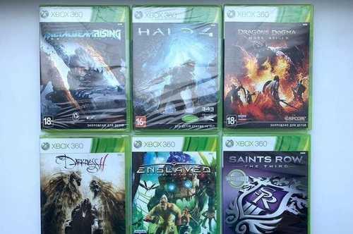 Игры Xbox 360 новые в заводской плёнке (sealed)