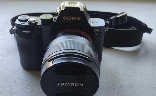 Фотоаппарат Sony Alpha 7 ii, Объектив Tamron 24mm