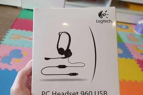 Компьютерная гарнитура Logitech PC Headset 960 usb