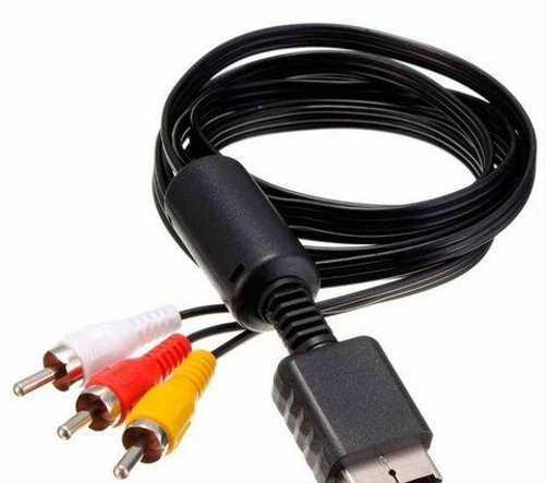 AV кабель для PS1 PS2 PS3