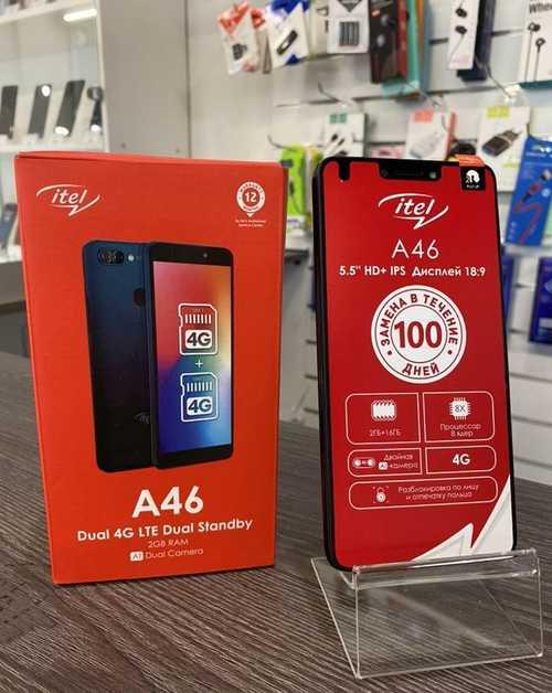 Смартфон itel A46 Dar Water 2/16 Gb