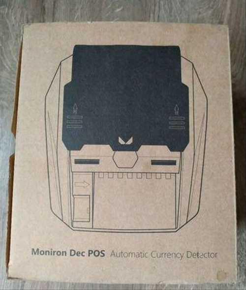 Новый Автоматический детектор валют Moniron Dec PO