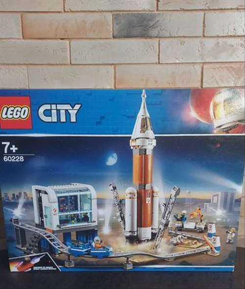 Lego City 60228 космодром ракета новый