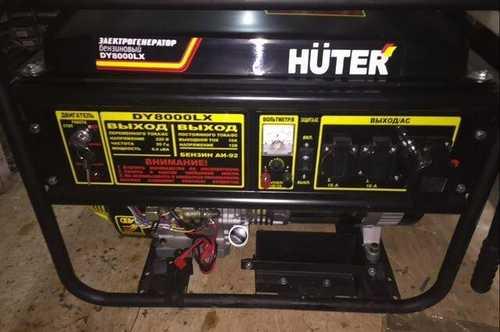 Бензиновый генератор huter dy8000lx