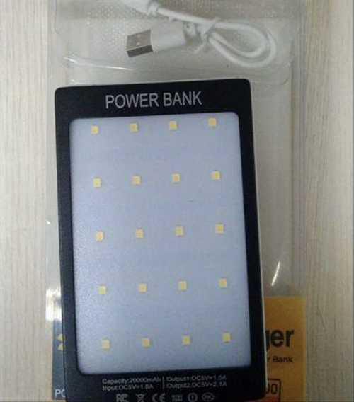 Powerbank на солнечной батарее