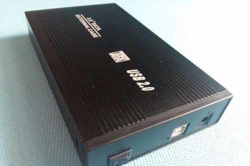 Переносной бокс для HDD 3.5" (SATA) Металлический