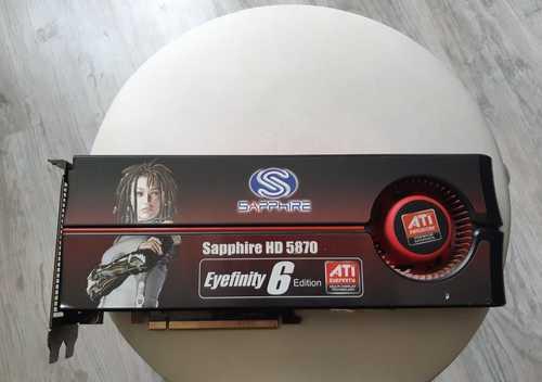 Видео карта AMD Sapphire HD5870