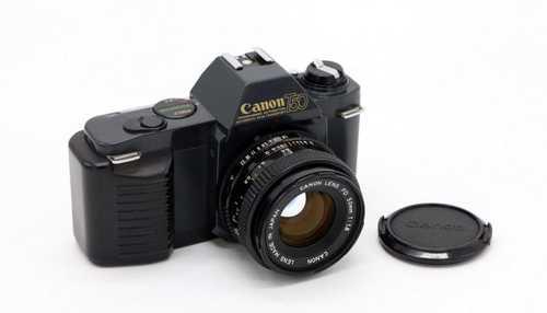 Canon T50 + Canon FD 1.8/50 (Japan, 1983)