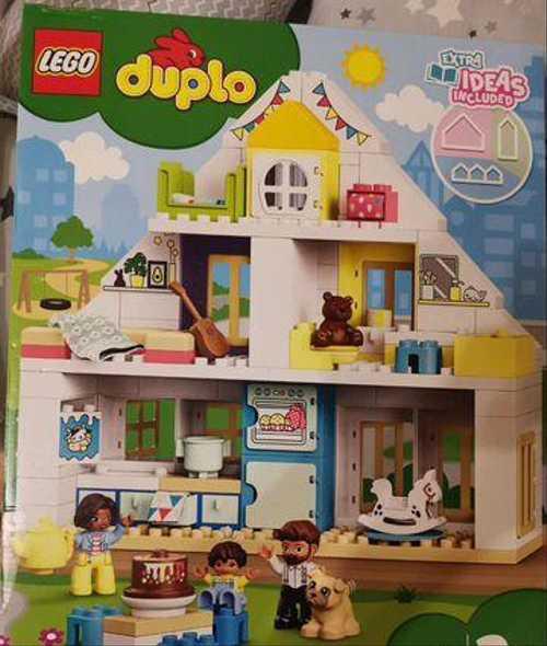 Lego duplo новый Модульный дом конструктор ле