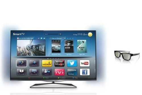 3D LED телевизор philips 42PFL5028T