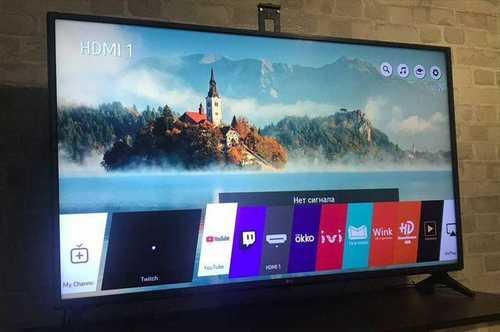 49" 4K UltraHD LG 49UK6200PLA
