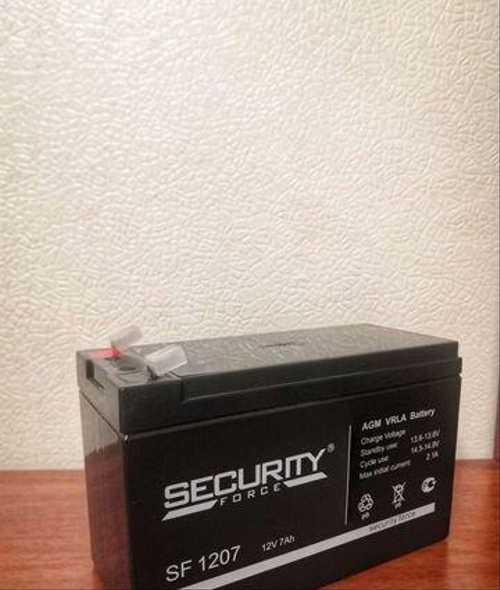 Аккумулятор Security forse 12v 7ah