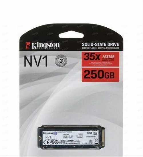 Новый SSD M2 Kingston NV1 250гб
