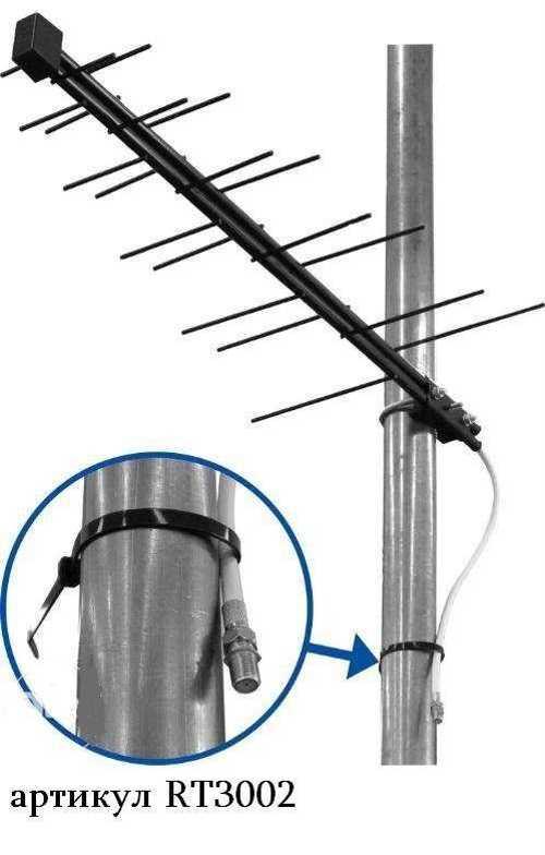 Дельта Н111-02 + F наружная антенна двм DVB-T2