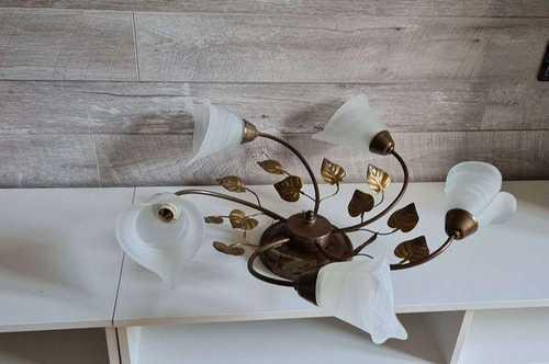 Люстра потолочная на 5 рожков