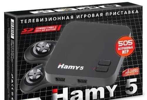 16bit - 8bit "Hamy 5" (505-in-1) Black