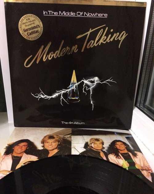 LP Modern Talking"In The Middle Of Nowhere"1986