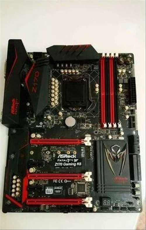 Материнская плата ASRock Fatal1ty Z170 Gaming K6