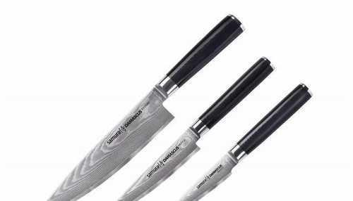 Новый набор из 3-х ножей Samura Damascus SD-0230