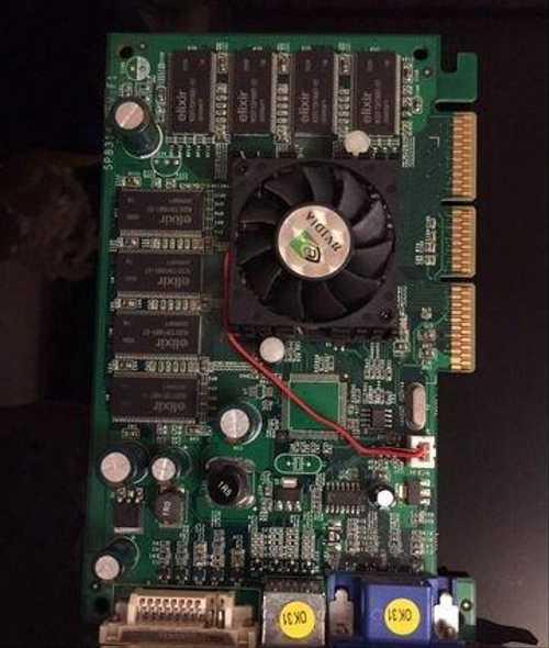 Видеокарта GeForce FX5200 128Mb AGP